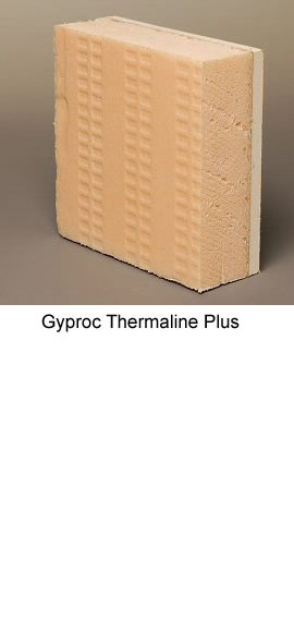 Gyrpoc Thermaline Plus 35mm, Insulating Plasterboard